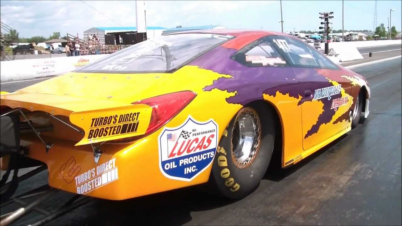 New World Record for a 4 Cylinders at Napierville Dragway - YouTube
