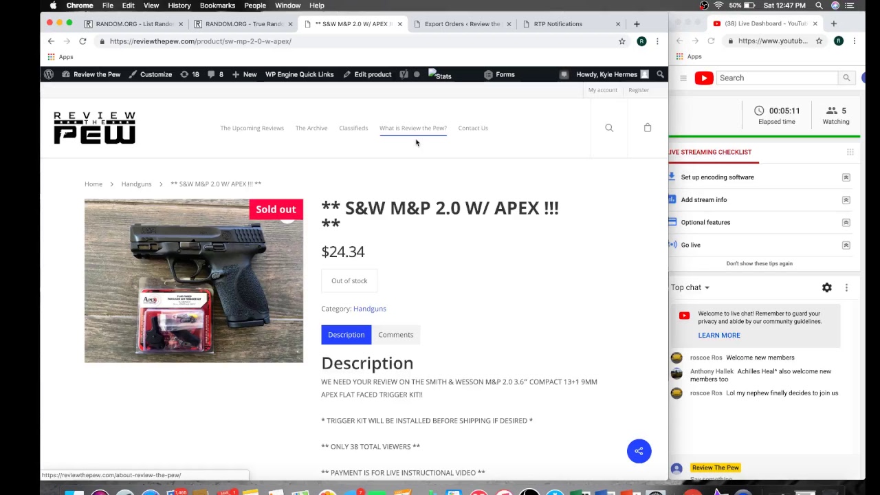 Review the Pew - M&P 2.0 W/ APEX - YouTube