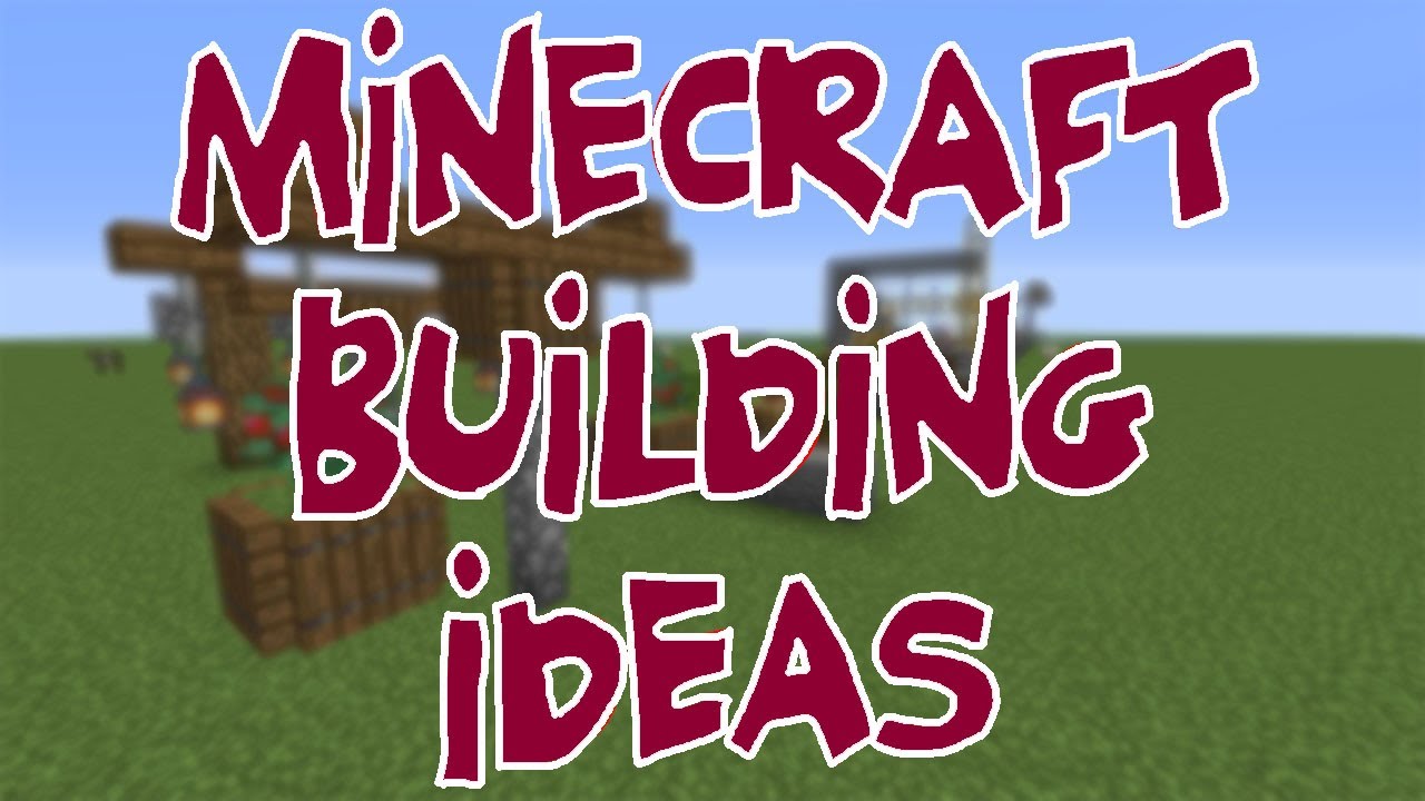 15 Minecraft Building Ideas - YouTube