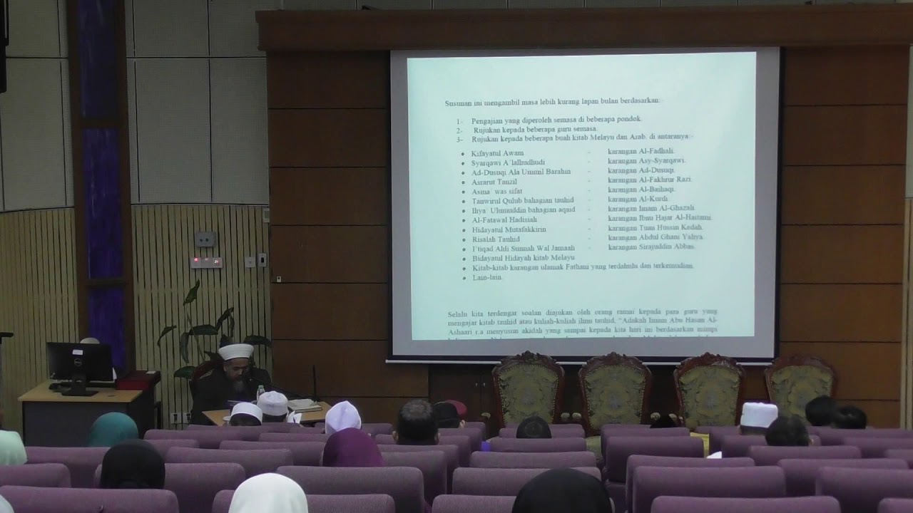 PART 1 DAURAH KITAB (TUAN GURU ABDUL RAOF BIN NURIN AL BAHANJI) - YouTube