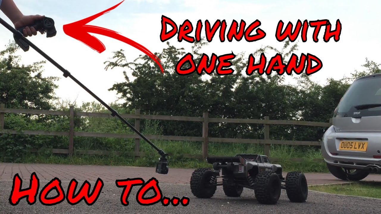 How to get a decent video on your own. Drive with one hand. RC tips ...