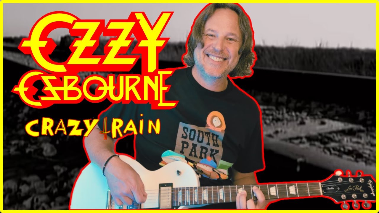 How to Struggle Through the Crazy Train Riff. Guitar Tutorial and ...