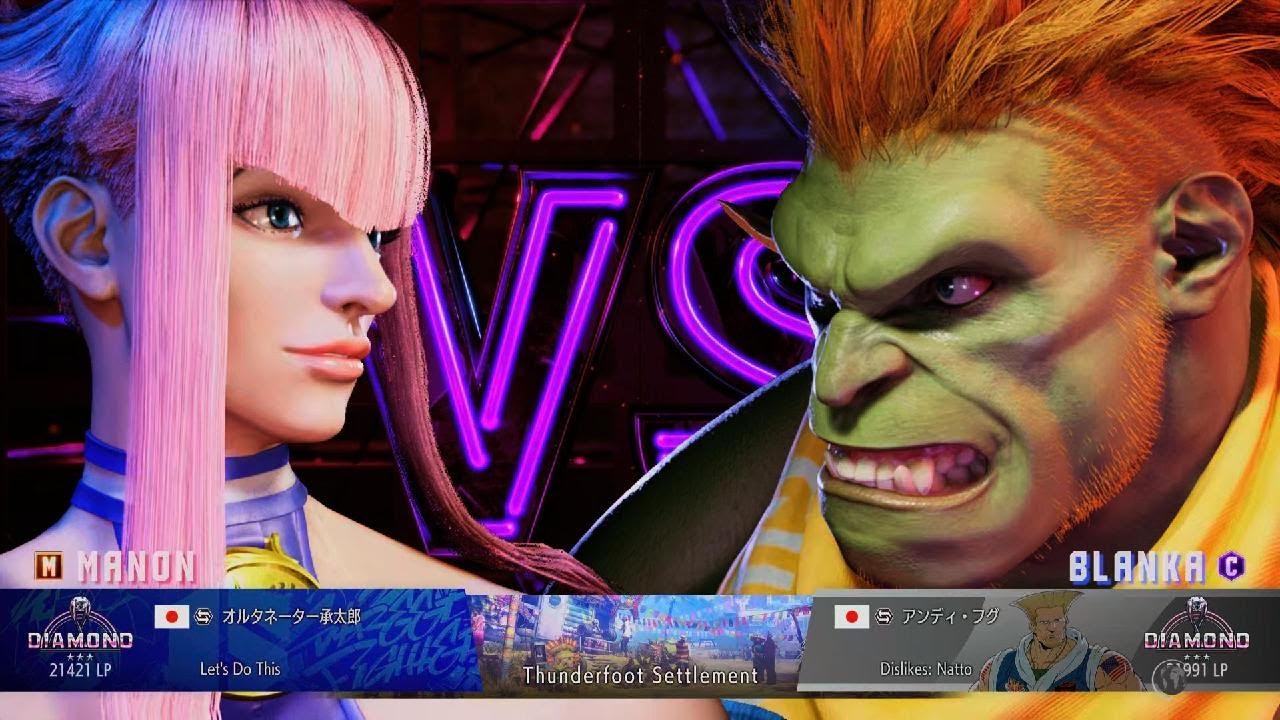 Street Fighter 6 Replay Review Diamond /Master Modern Manon vs Classic ...