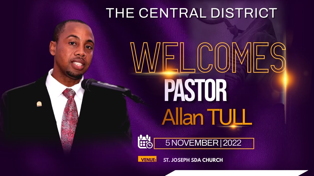THE CENTRAL DISTICT WELCOMES PASTOR ALLAN TULL - YouTube