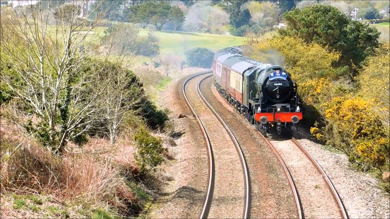 The Royal Scot in Cornwall - YouTube
