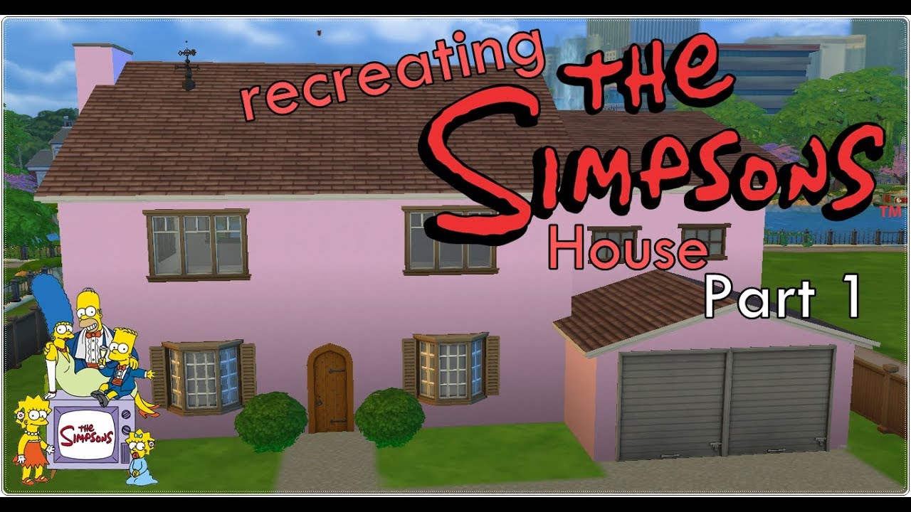 Recreating the Simpsons House #2 | Furnishing Part 1 | Sims 4 - YouTube