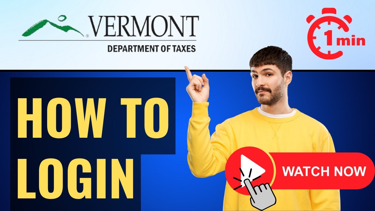 Vermont Tax Login ⏬👇: myvtax.vermont.gov Login - YouTube