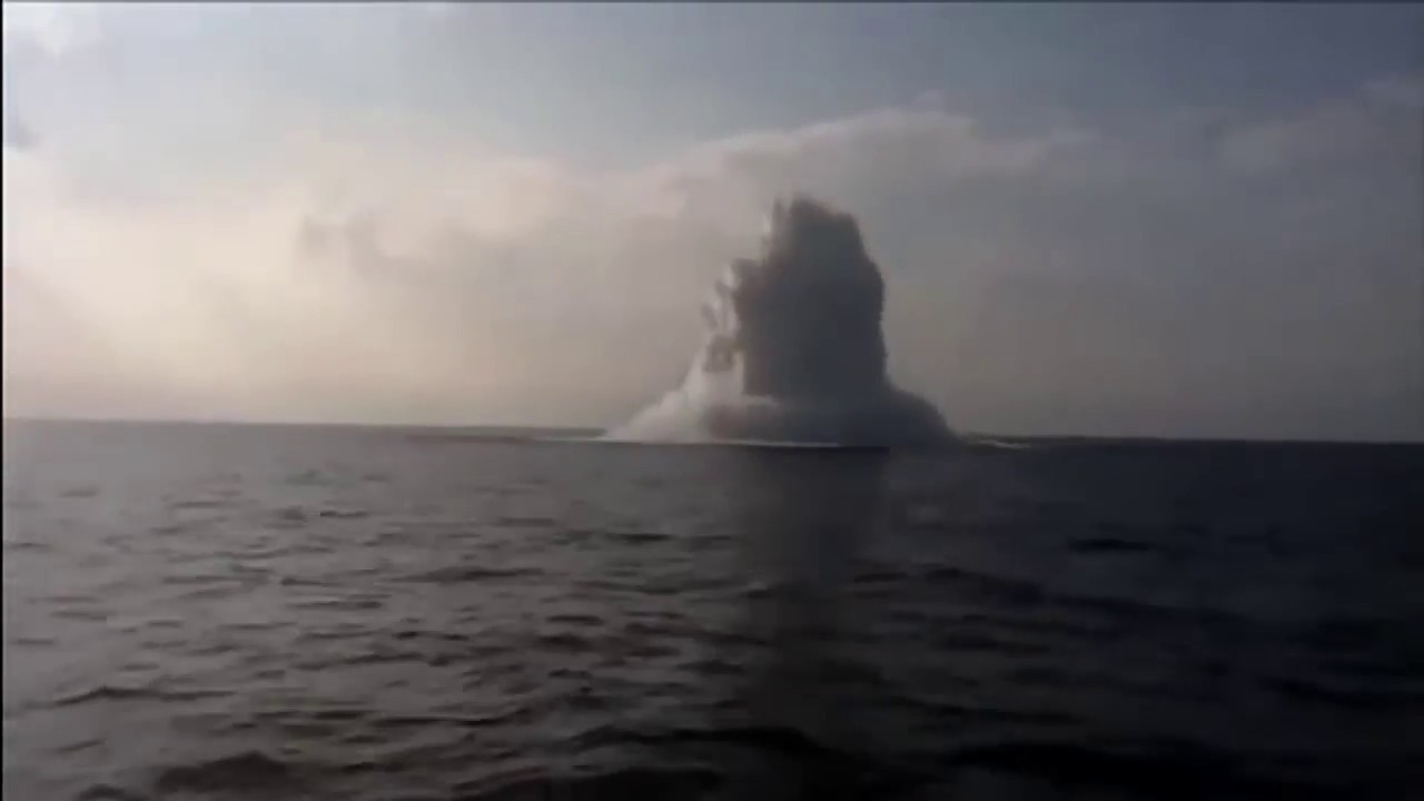 What a sea mine looks like NEW HD - YouTube