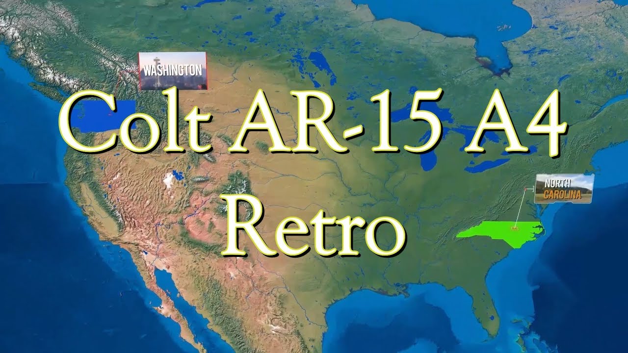 Colt AR-15 A4 Rifle - YouTube
