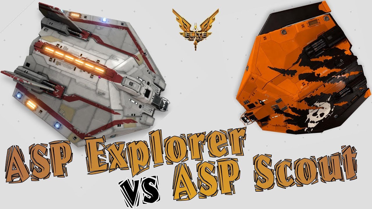 Elite:Dangerous. Asp Explorer vs Asp Scout - YouTube