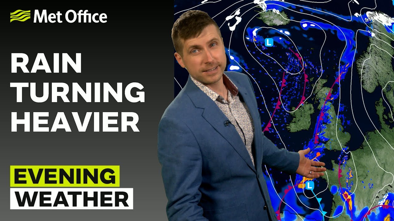 14/04/2025 – Heavy rain this evening and overnight– Evening Weather ...