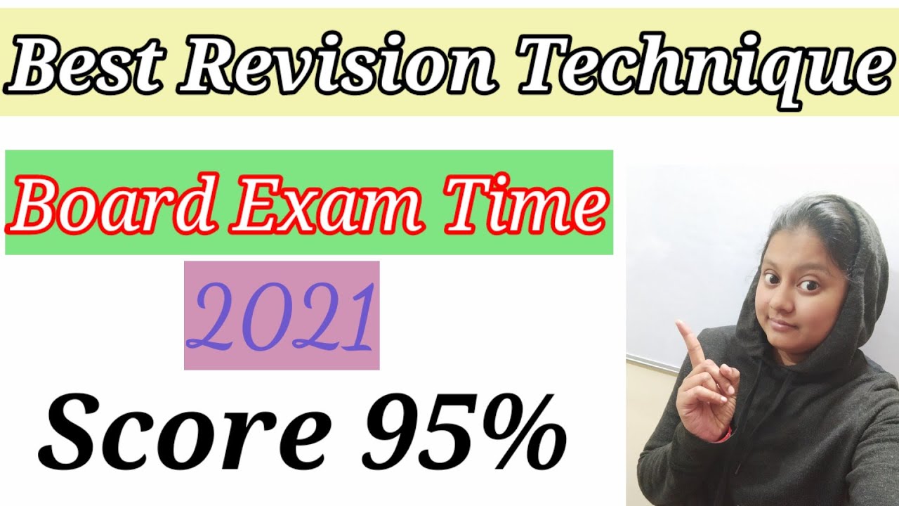 Best Revision Technique For Board Exam Students 2021 | 5 best way of ...