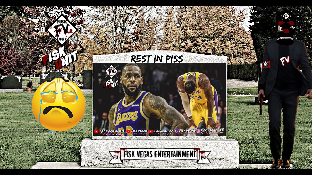 Lakers live funeral service! Lets cry together Lebron fans smh - YouTube