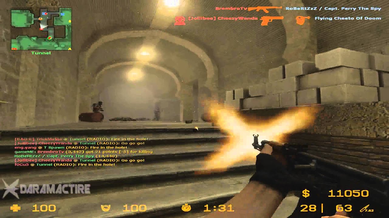 Counter Strike Source: Team Deathmatch on De-Dust 2 - YouTube