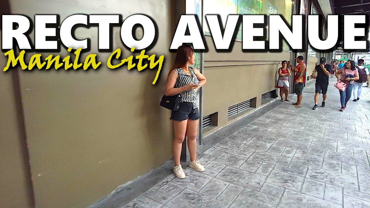 Walking in Recto Avenue Manila City Philippines! [4K] - YouTube