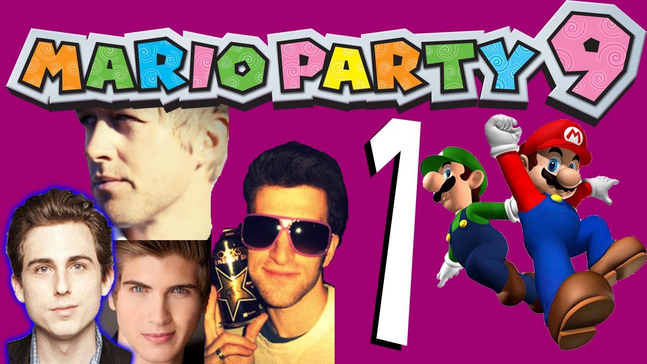 Mario Party 9 - #1 - Luke Conard Joey Graceffa Landon Austin Jason ...