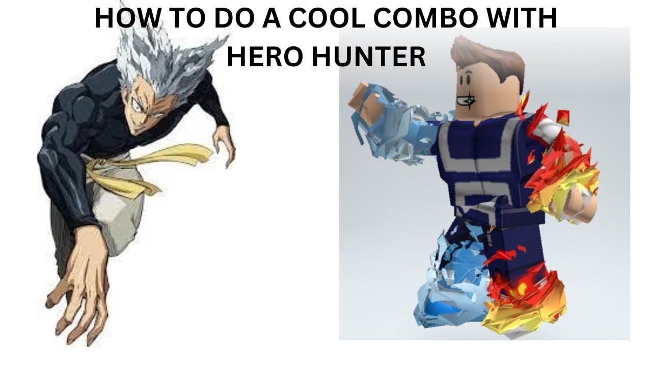 How to do a cool combo with Hero Hunter in the Strongest Battle Ground ...