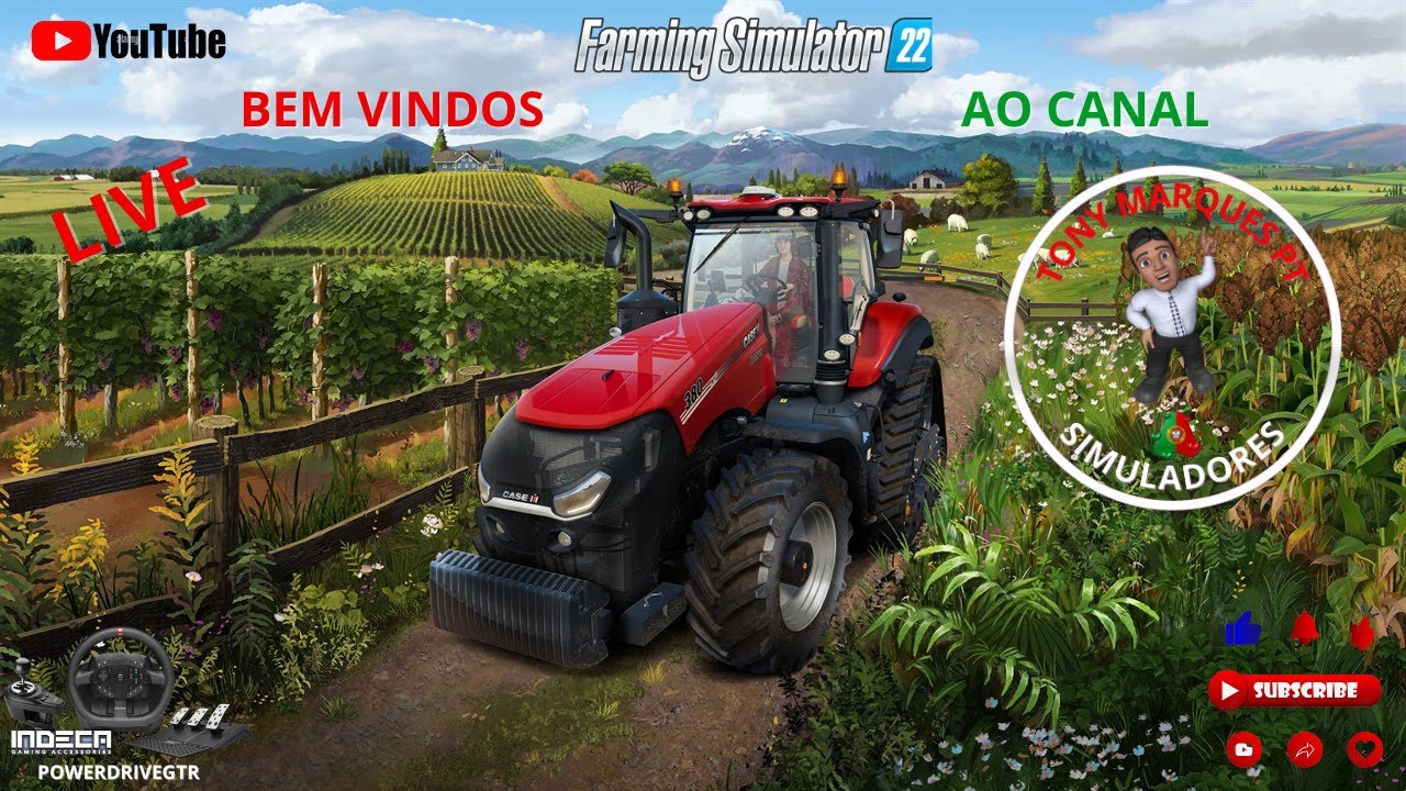 FARMING SIMULATOR 22 / MAPA PORTUGAL SUL / MULTIPLAYER / PARTE 9 - YouTube