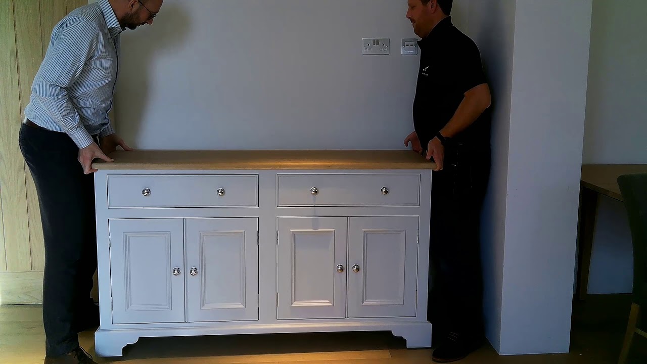 Leveling a Neptune Cabinet - YouTube