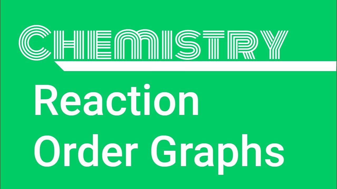 Reaction Order Graphs: Chemistry - YouTube