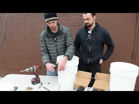 DIY Gravity Feed Water Filter - YouTube