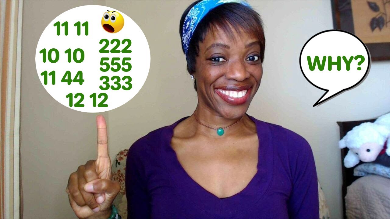 Seeing NUMBERS Repeating is INCREASING Again — WHY? 👀 - YouTube