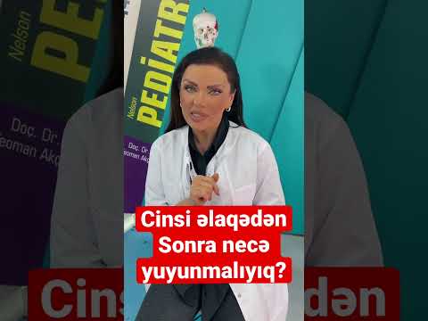 Cinsi əlaqədən sonra necə yuyunmalıyıq? #shorts #cinsiəlaqə #intim