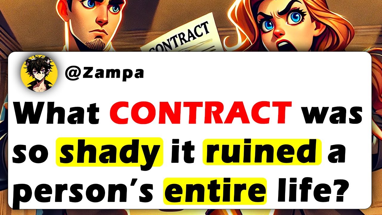 What CONTRACT Was So SHADY it RUINED a Person’s Entire LIFE - YouTube