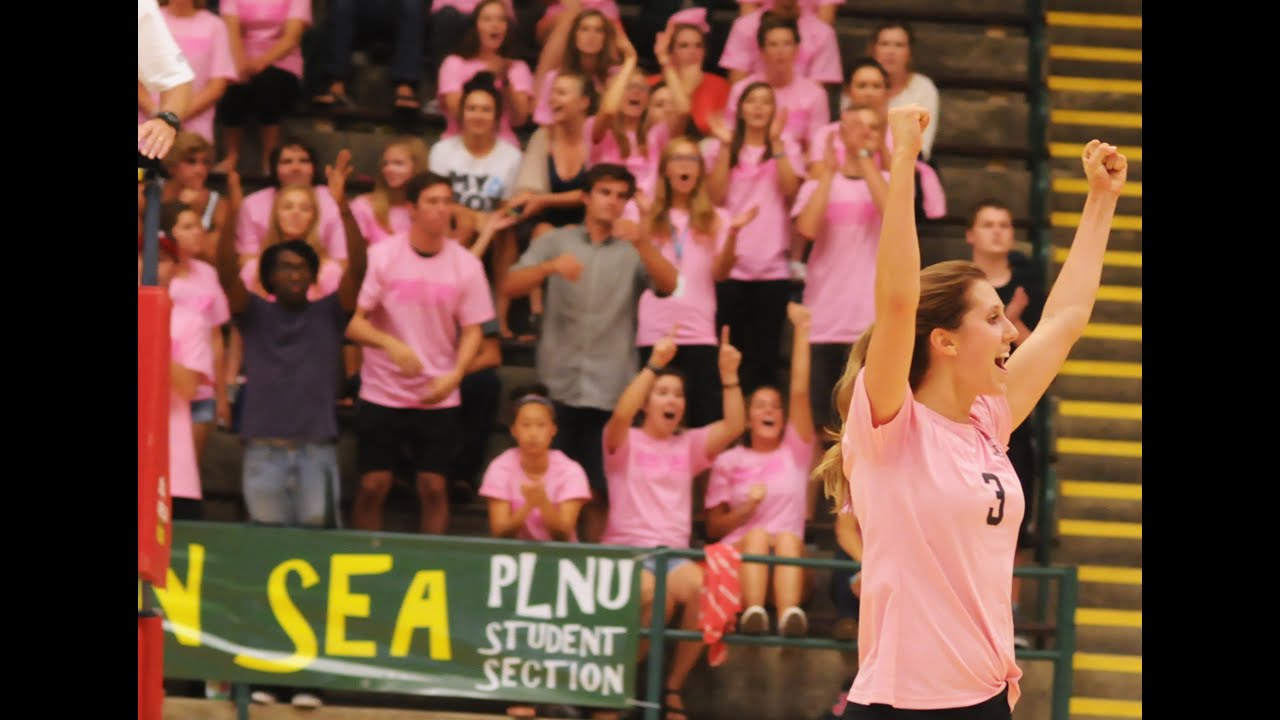 Volleyball Dig Pink Night - YouTube