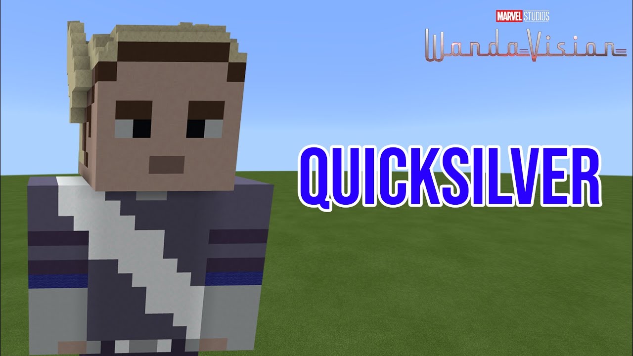 Minecraft | How to Build Quicksilver (WandaVision) - YouTube