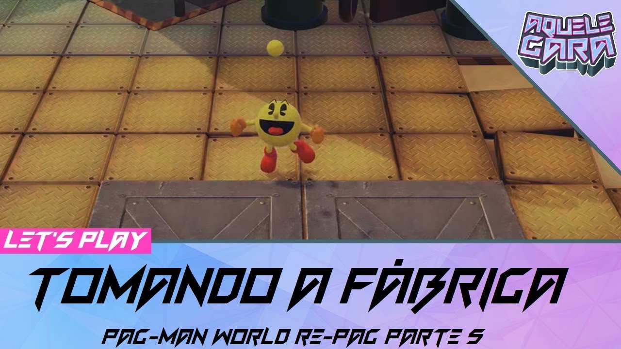 PAC-MAN WORLD RE-PAC Factory Area 100% todos os colecionáveis #Detonado ...