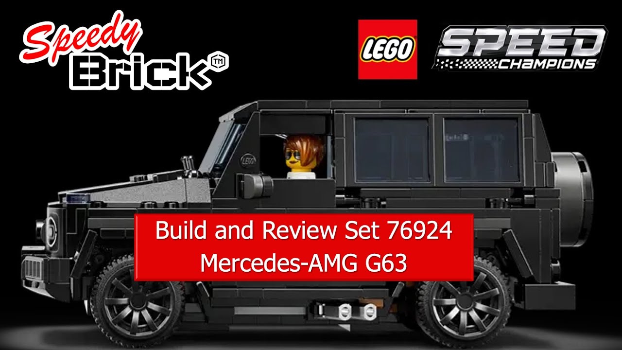 Build and Review of the June wave of LEGO Speed Champions set #76924 ...