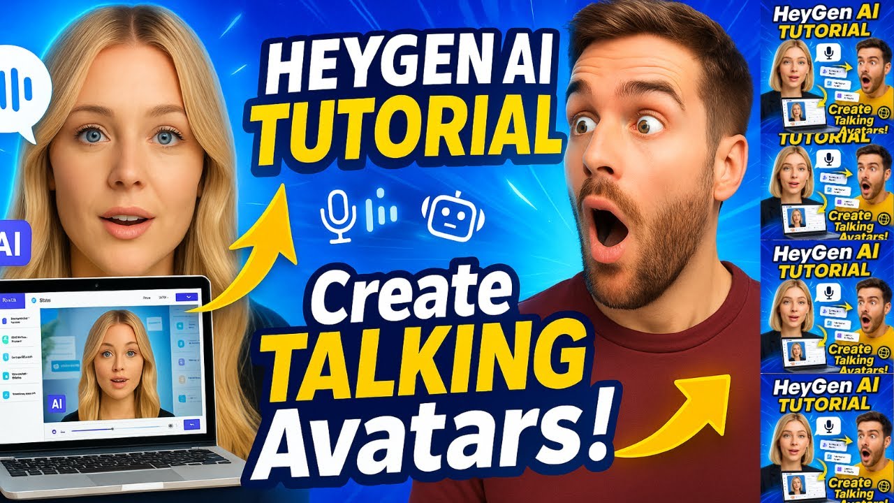 🚨 HeyGen AI Tutorial | 🗣️ HeyGen AI Avatar | HeyGen AI Studio - YouTube