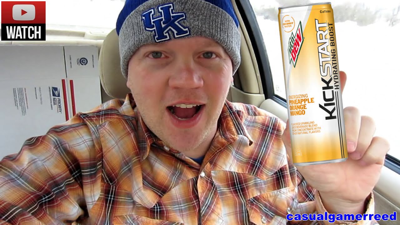 Reed Reviews Mountain Dew Kickstart Hydrating Boost Pineapple Orange ...