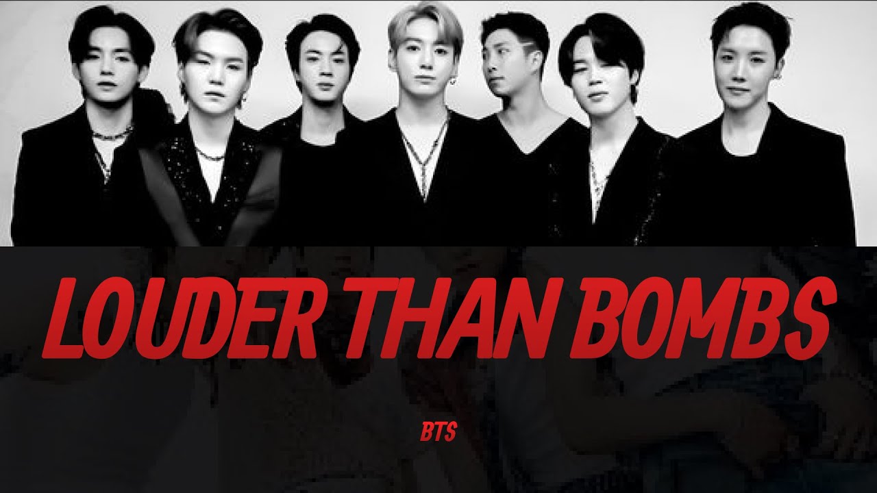 BTS (방탄소년단) 'Louder Than Bombs' Lyrics Video | KPOPWorld Music - YouTube