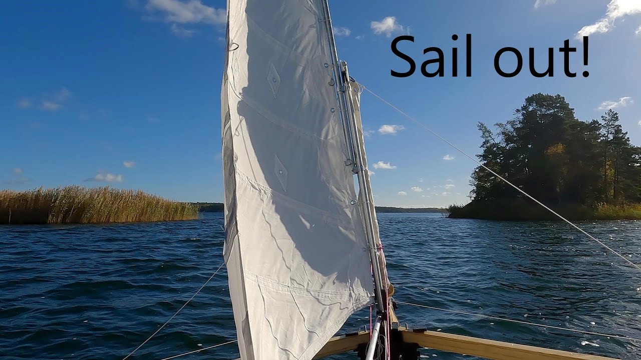 A great day for kayak sailing but without the perfect ending #214 - YouTube