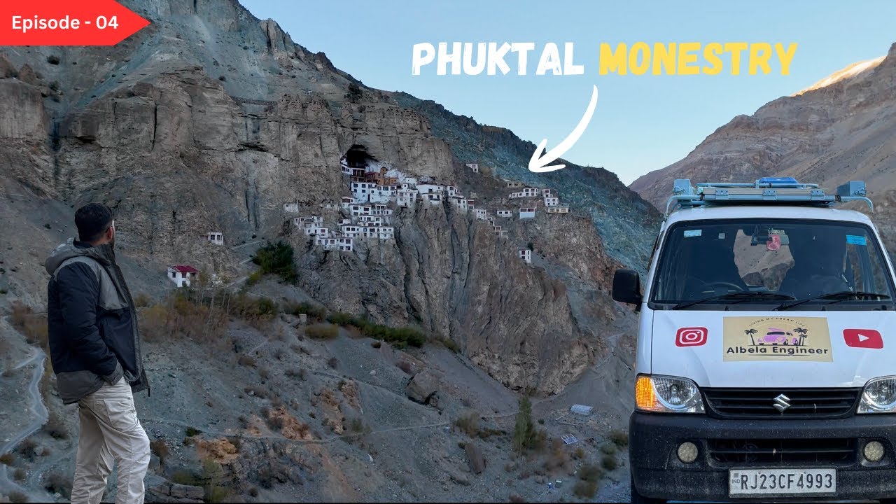 EP - 04 | The Hidden Phuktal Monastery! 😱 World’s Most Remote Monastery ...