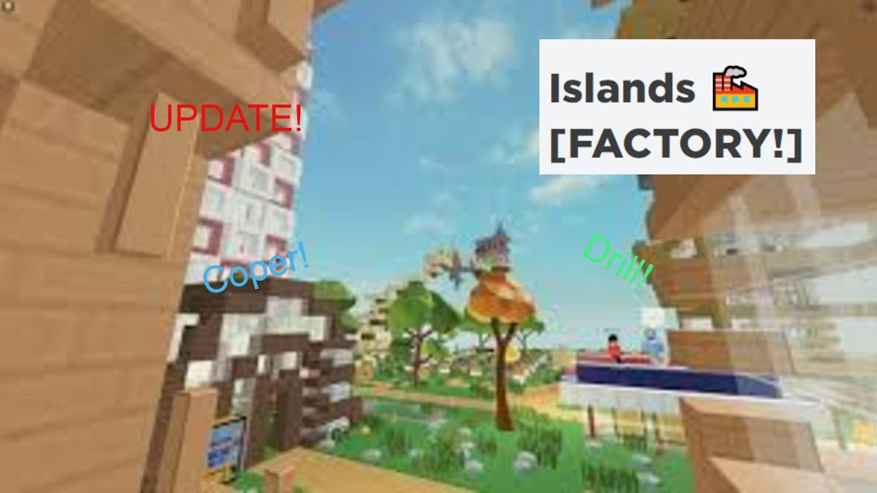 Roblox Islands Factory Update!!! - YouTube