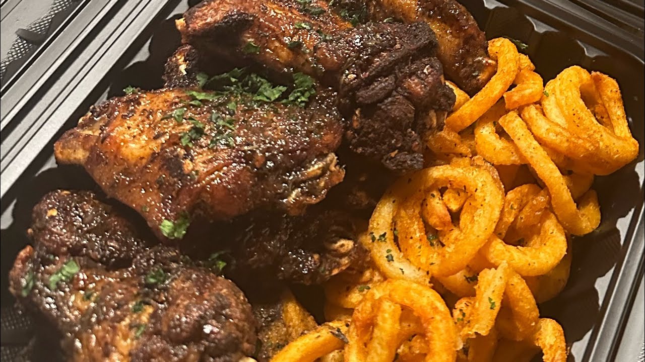 Come with me as I create these Wing orders!! Honey Jerk and Lemon ...
