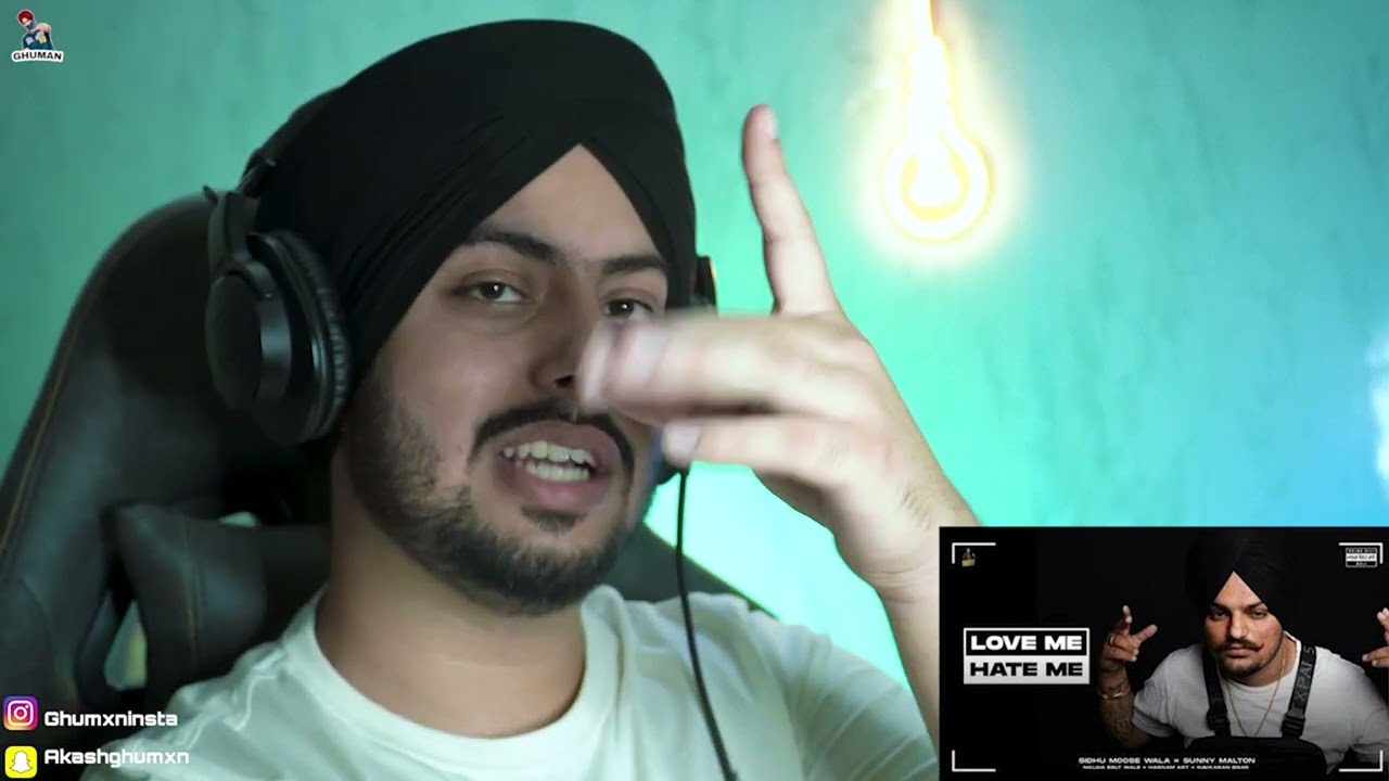 Reaction On Love Me Or Hate Me Sidhu Moosewala YouTube reaction-on-love-me-or-hate-me-sidhu-moosewala-youtube