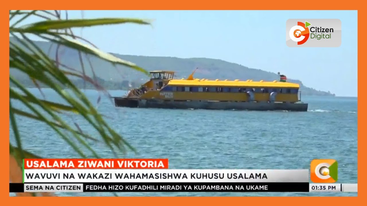 Wavuvi na wakazi wahamasishwa kuhusu usalama ziwani Viktoria - YouTube