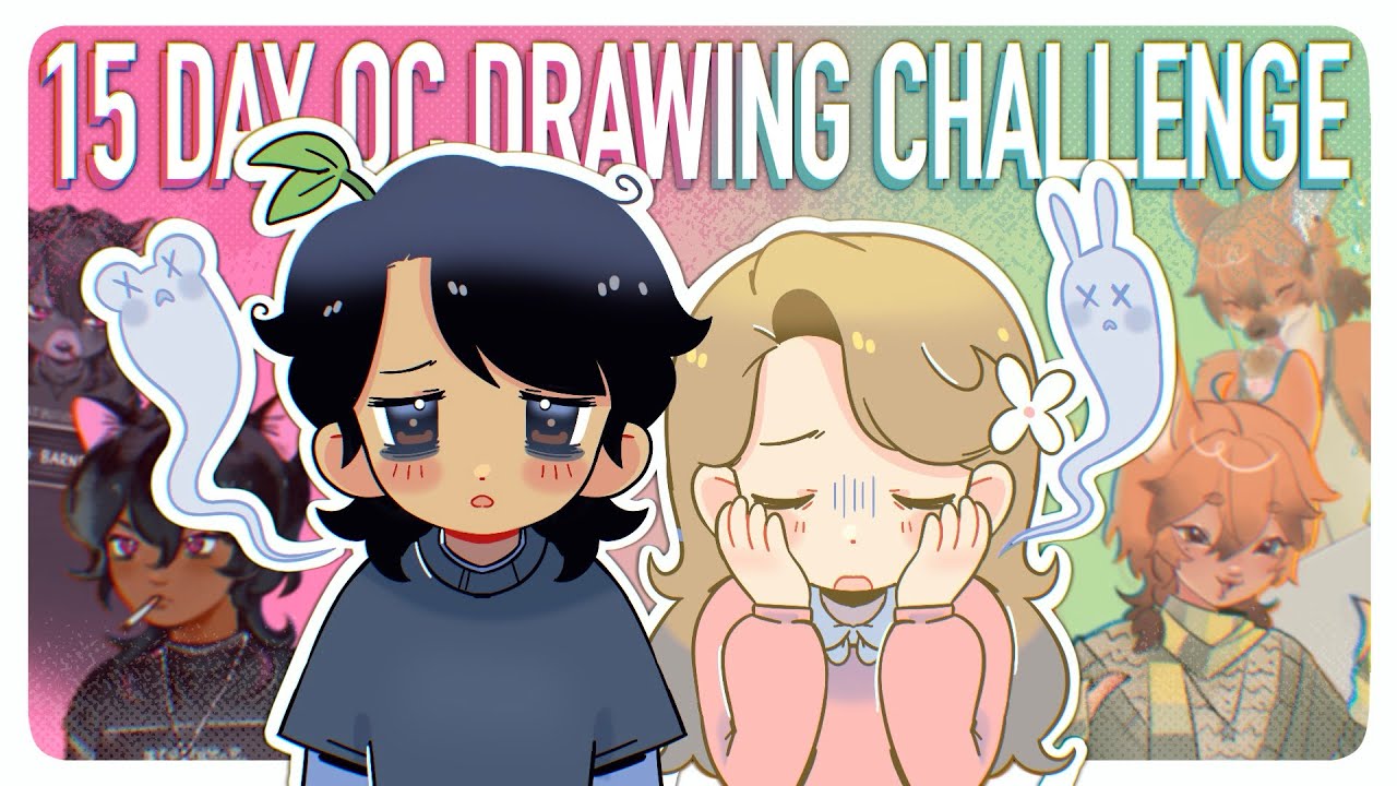 Drawing our OCs for 15 Days! - YouTube