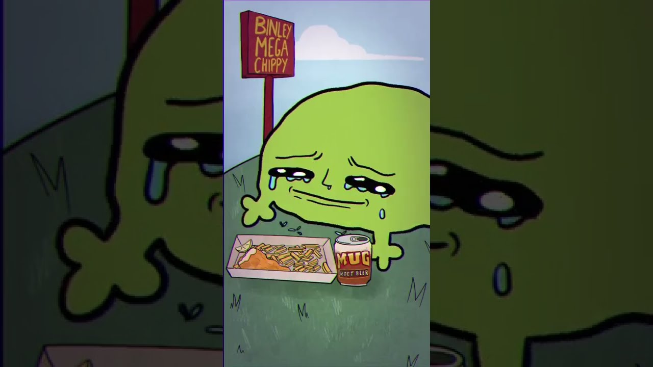 Phrog visits Binley Mega Chippy | tootymcnooty #shorts - YouTube