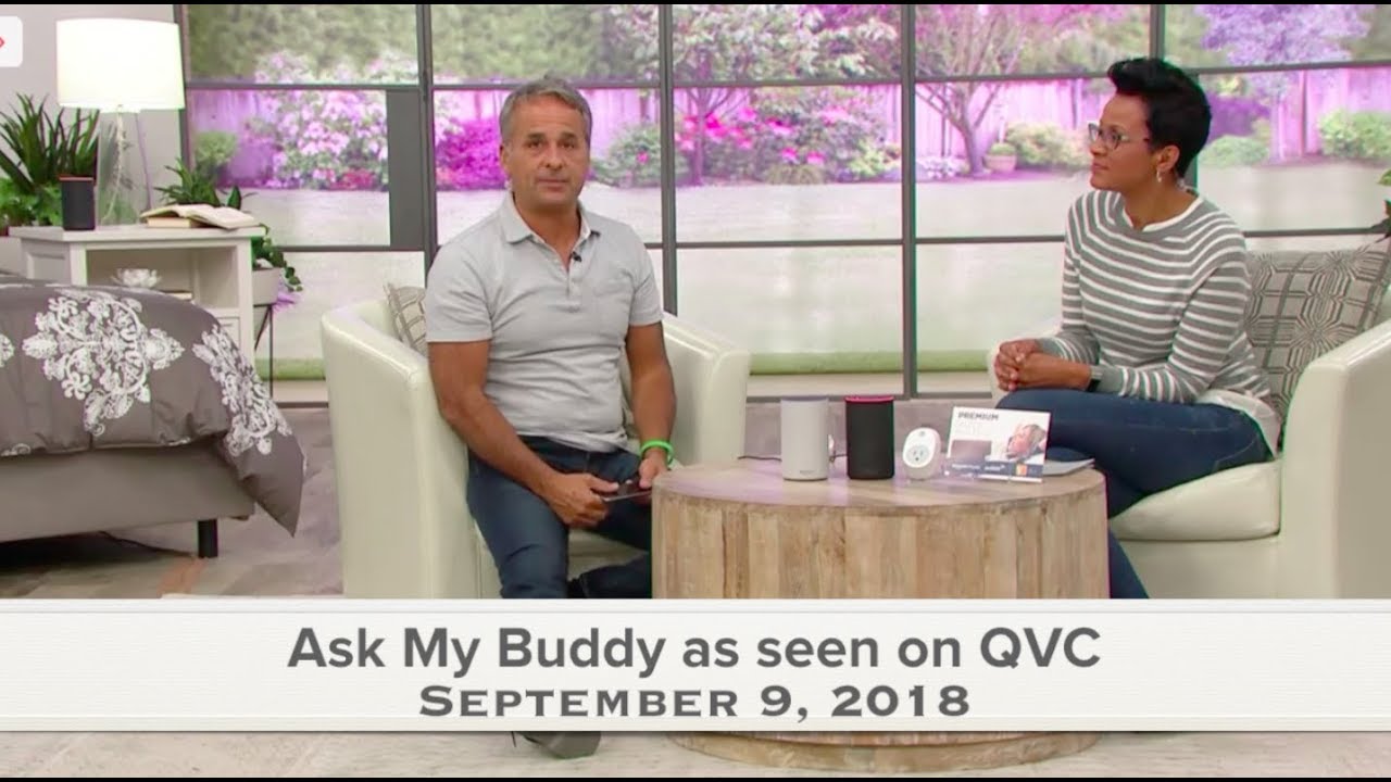 Ask My Buddy as seen on QVC with Bret Hamilton and Rachel Boesing Sep 9, 2018 - Amazon Alexa ...