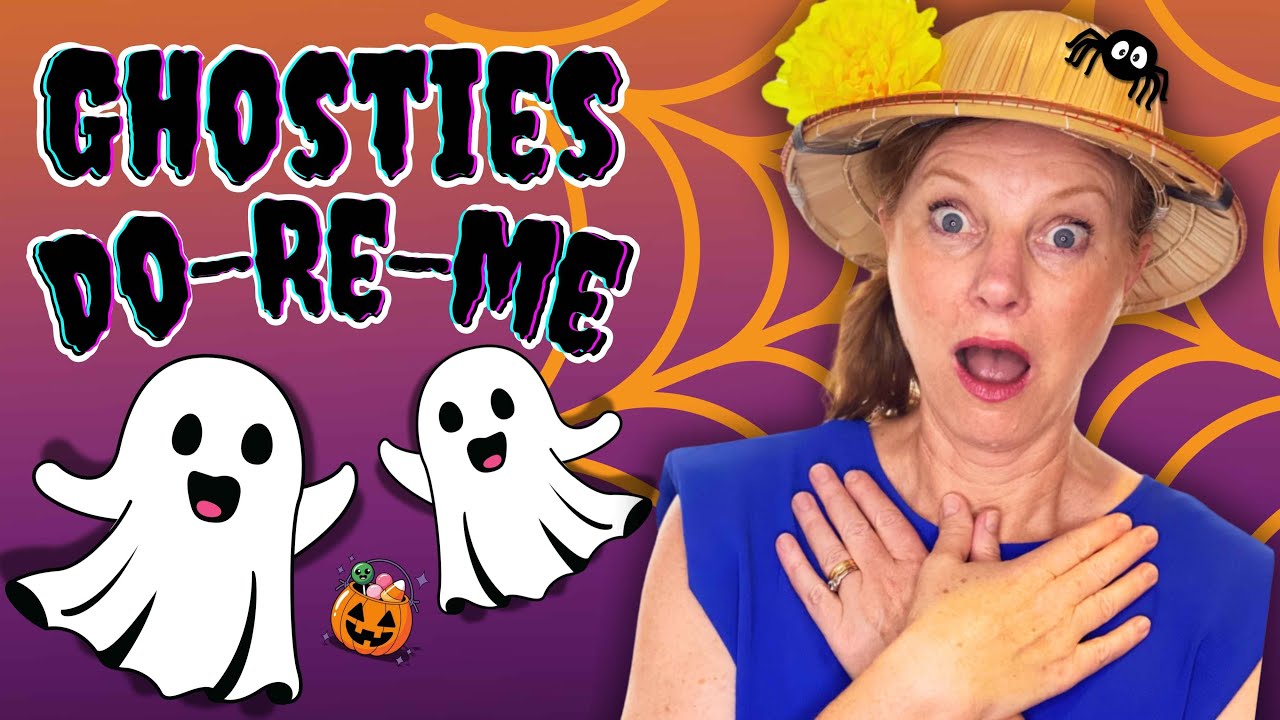 Ghosties Do-Re-Mi 👻 | Halloween Solfege Song for Kids | Minor Scale ...