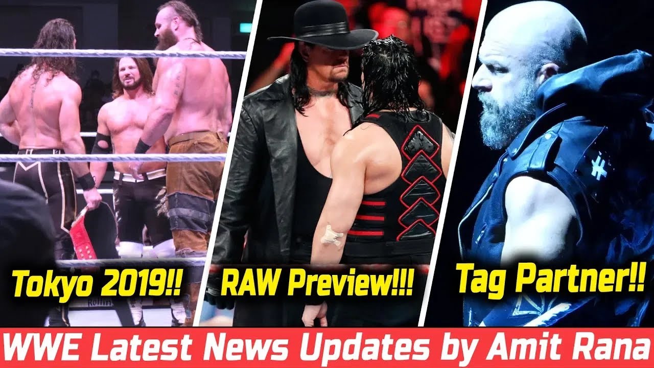 Triple H New Tag Partner at WWE Tokyo 2019?? Undertaker Joins Roman WWE ...