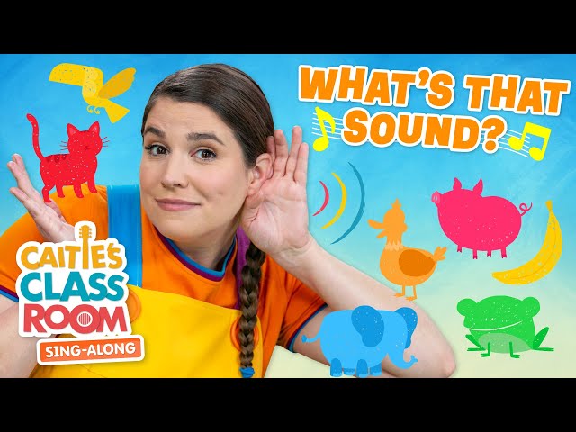 What's That Sound? | Caitie's Classroom Sing-Along Show! | Fun ...