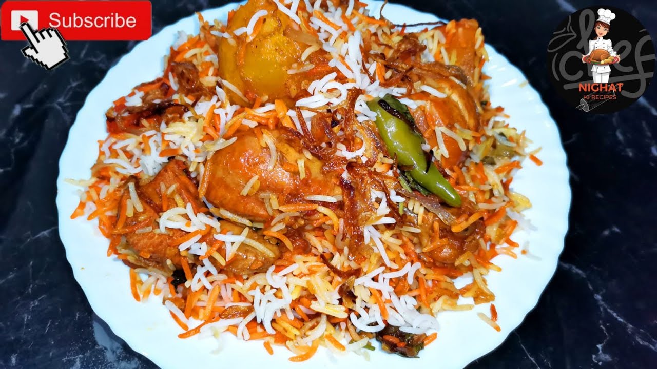 Famous Karachi Chicken Aloo Biryani | Authentic Style 4Kg Biryani ...