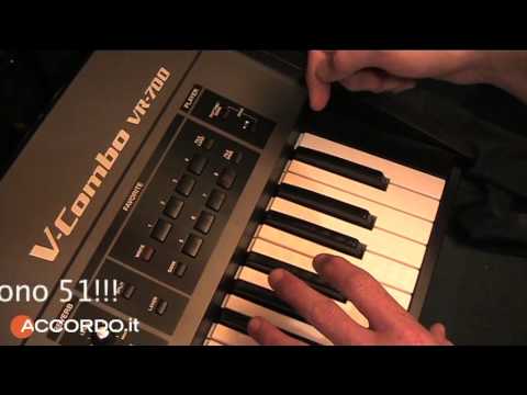 ROLAND VR-700 prima parte.mov - YouTube