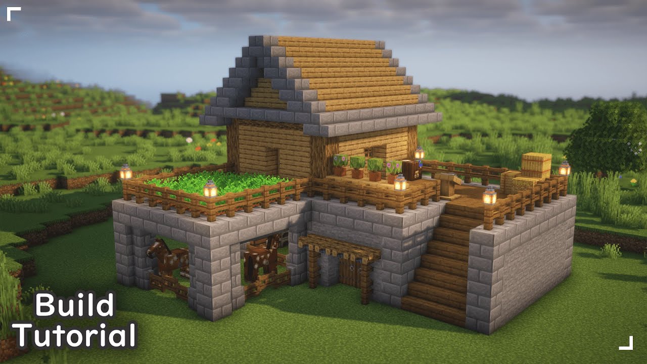 🛡️ Ultimate Survival Starter Base 🏰 | Minecraft Tutorial - YouTube